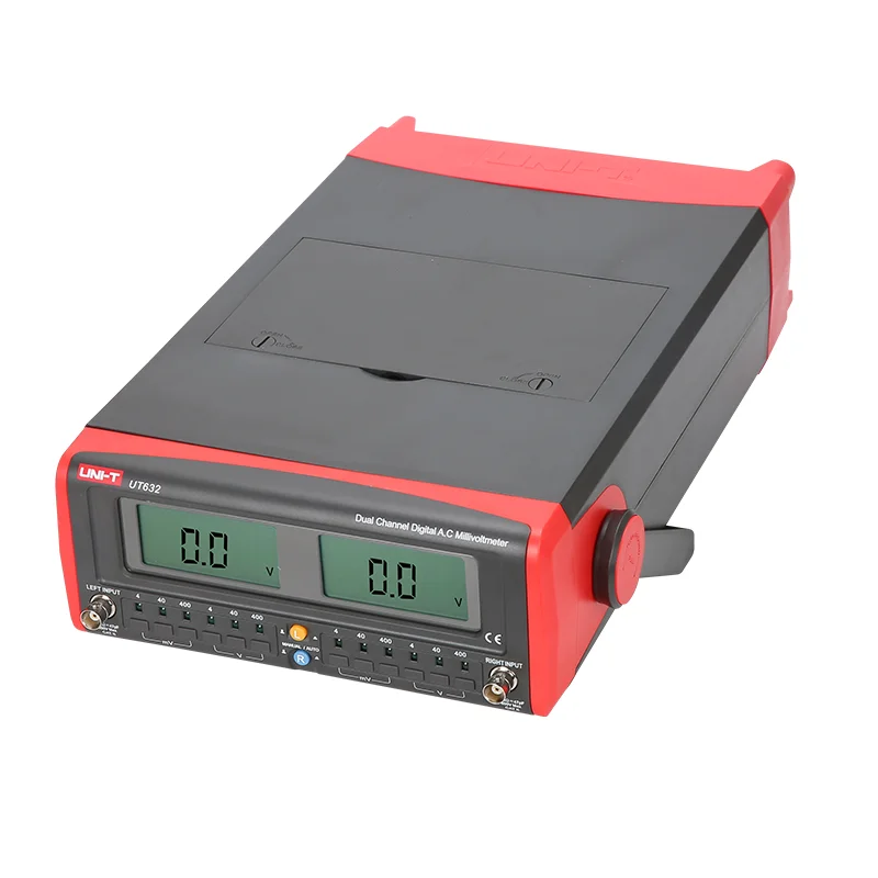 Uni-t Ut632 Dual-channel Digital Display Ac Millivolt Meter Ac Voltage ...