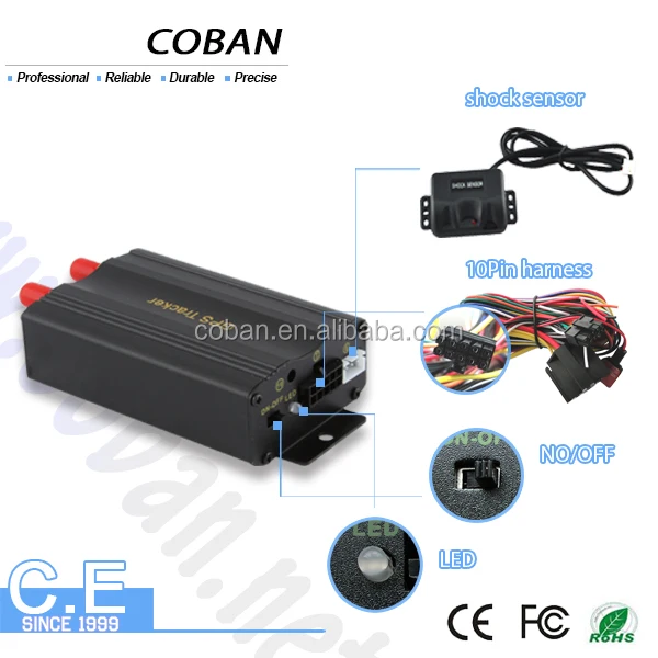 Original Coban Tk 103 Server Software Car Gps Tracker Update Tk103-2 ...