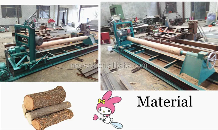 Neweek Building Timber Processing Round Log Circular Wood Planer ...