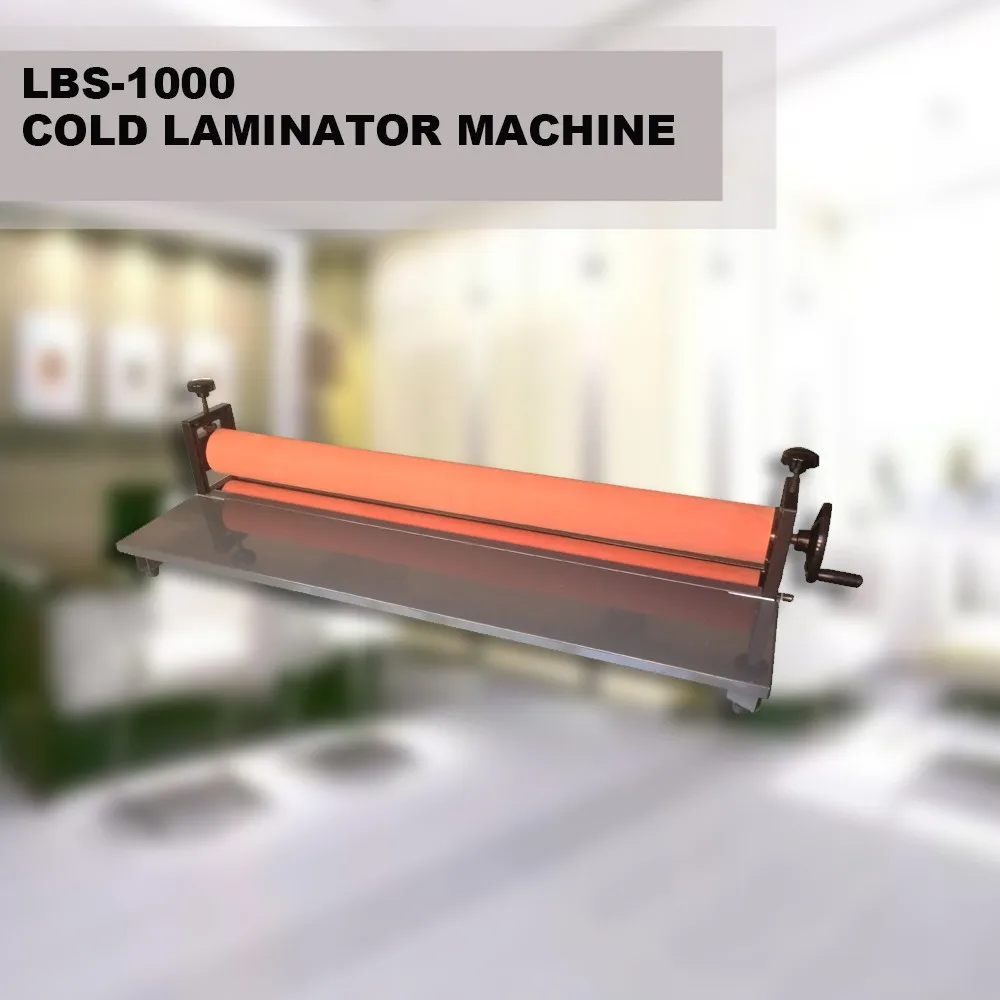 Lbs1000 Painting Manual Cold Laminating Machine 1000mm - Buy Fold-up ...