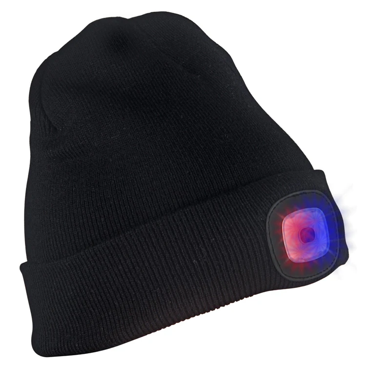 Custom Baseball Knits Caps Led Valve Hat With Led Lights - Buy Baseball ...