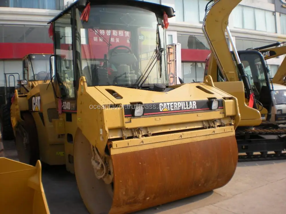 Cat Cb-534d Road Roller,Caterpillar Cb534d Compactor Roller,Cat 534d ...