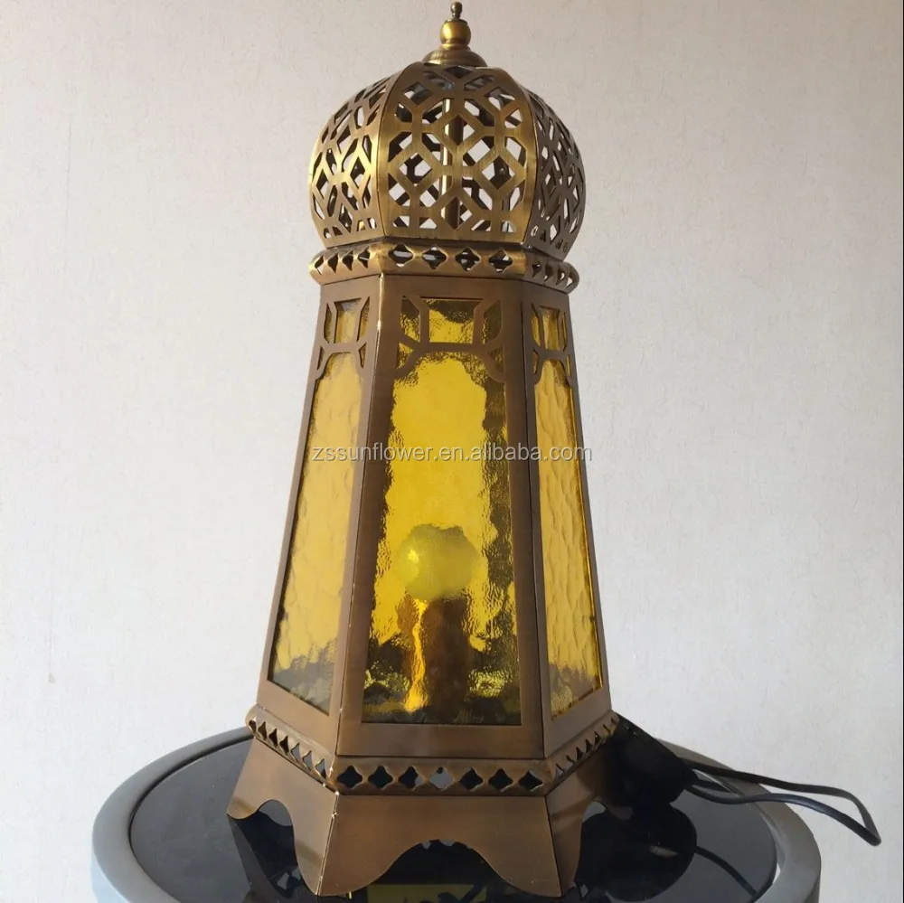 Arabic Style Lantern Table Lamp - Muslim Decoration