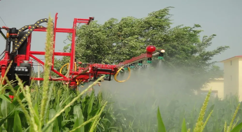 Self Propelled High Clearance Hydraulic Operating 4wd Boom Sprayer With ...