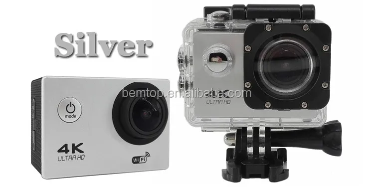 Action Camera 4K / 24fps F60 Allwinner WiFi 2.0" 170D waterproof Helmet ...