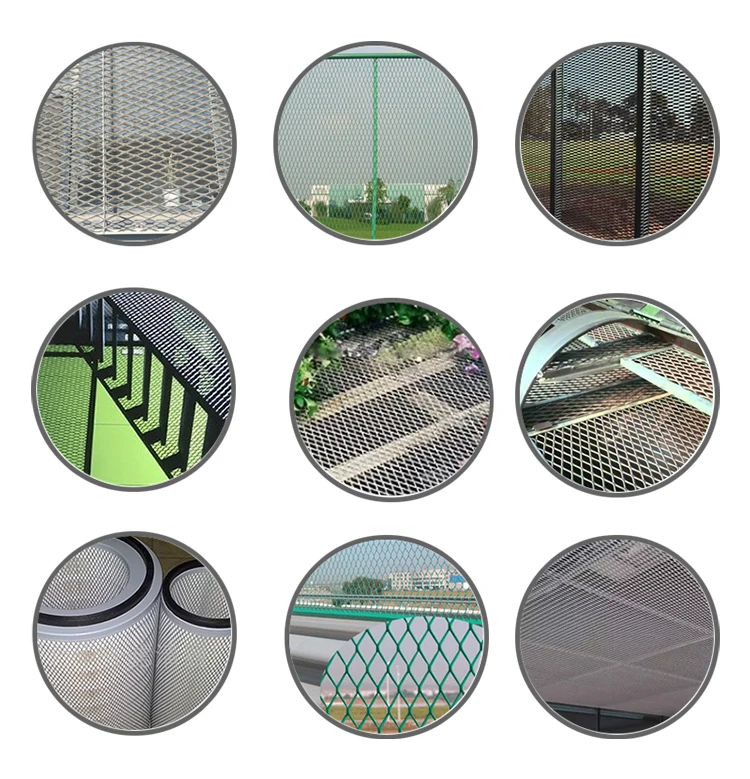 5*10 Size Screening Security Diamond Metal Screen Mesh Flattened ...