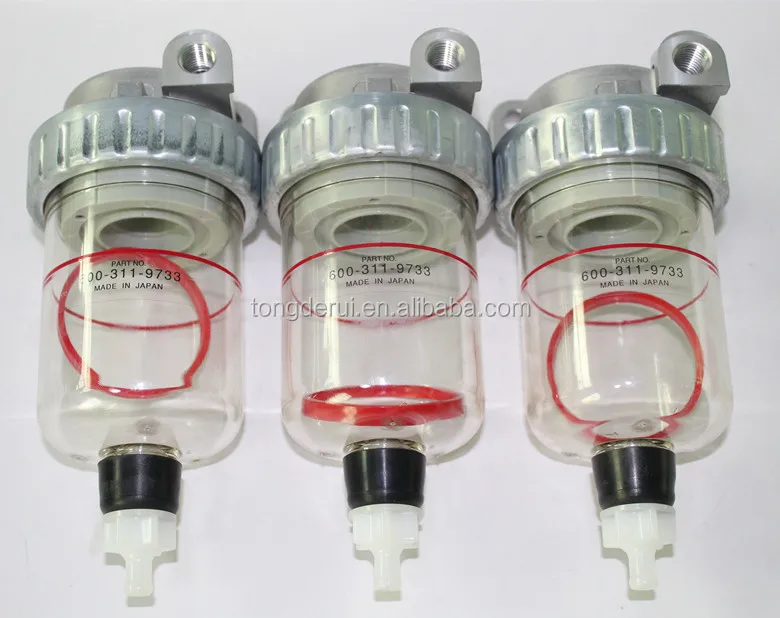 Séparateur d'eau PC220LC-8 PC200-8 600-311-9733 Pièces d'origine ...