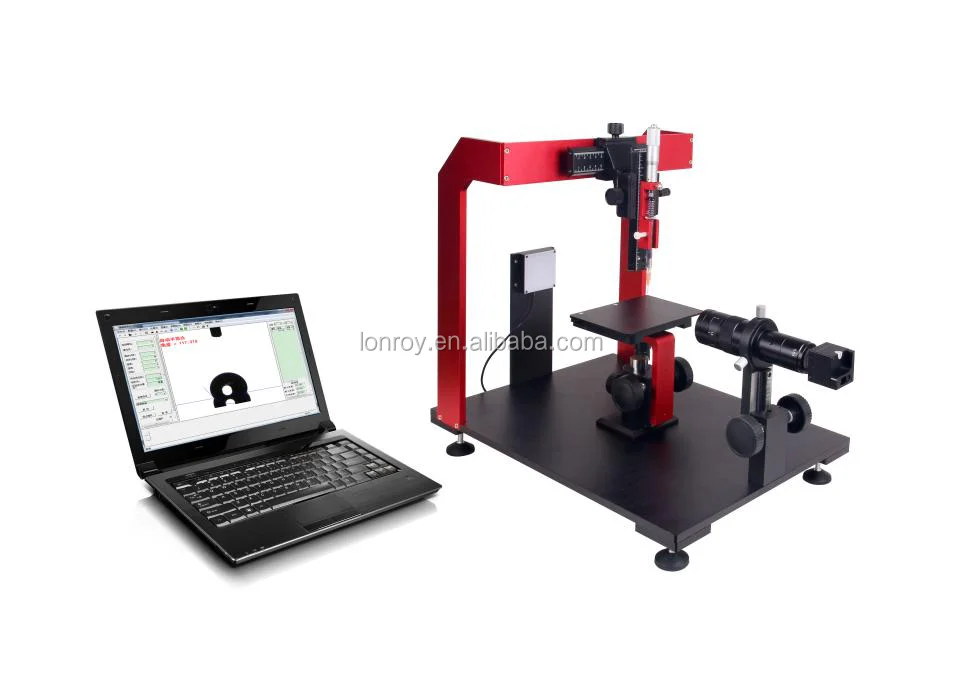 ASTM D714 superficie humectabilidad probador de papel (papel de ángulo ...