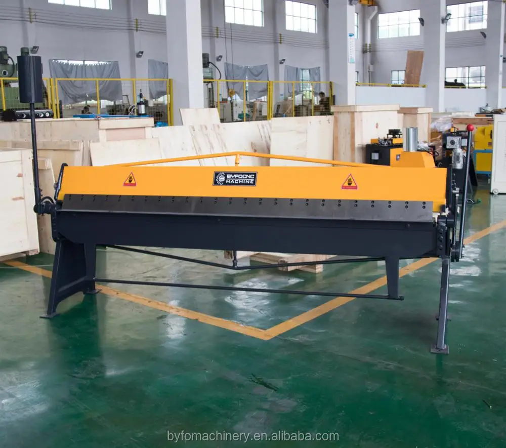 TDF Manual Sheet Metal Folding Machine - Durable & Versatile