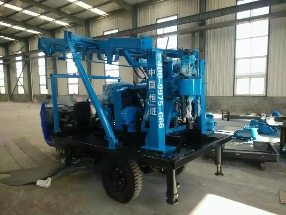 Lh Electrical Portable 100m Water Well Drilling Rig Machine For Sale ...