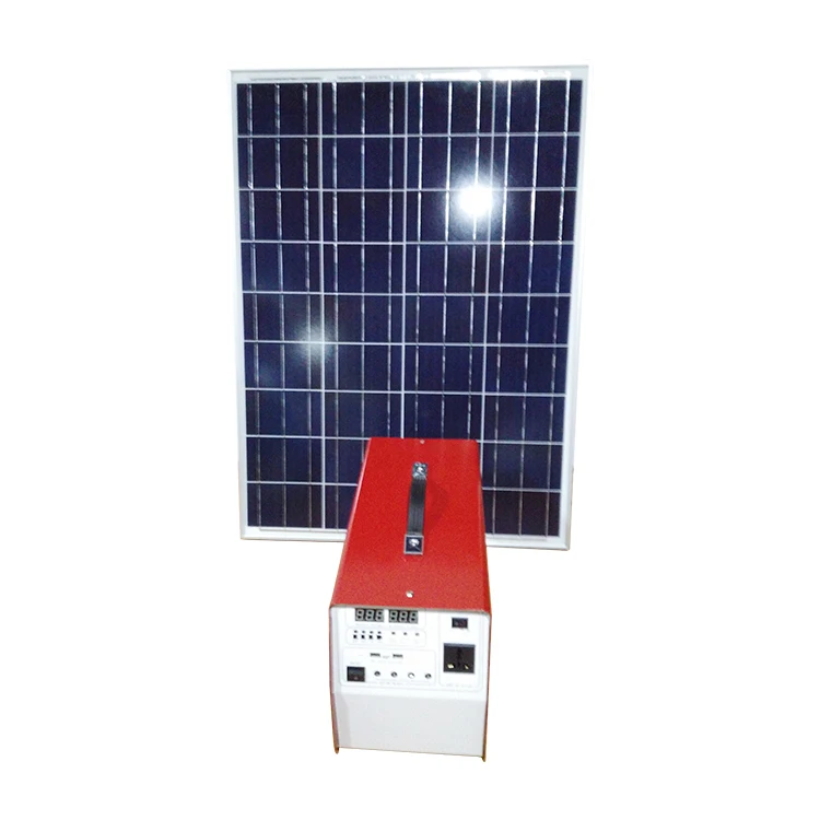 Whole House 220V 1000W Portable Solar Power Generator Running Solar ...