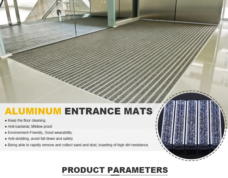 Wholesale Loop Pile Interlockingrecessed Aluminum Entrance Mats - Buy ...