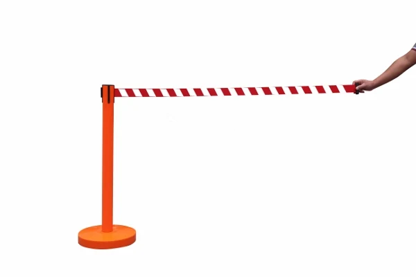 Stainless Steel,Plastic Retractable Strap Belt Queue Barrier - Buy ...
