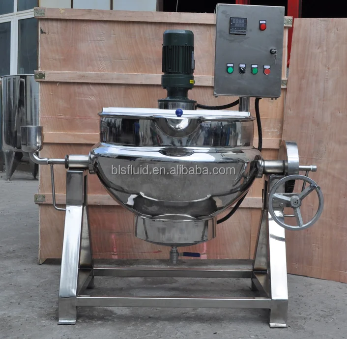 Stainless Steel Electric Tilting Cheese Cooker Mixer,Cheese Cooker ...