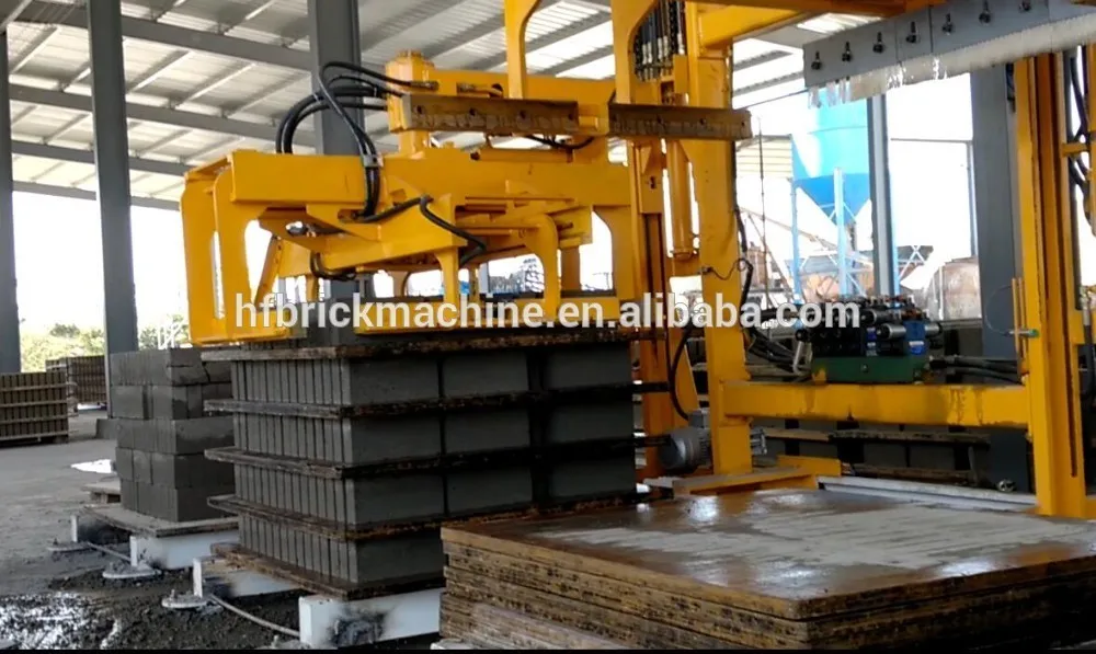 Concrete Block Palletizer Clamp - Automatic Block Stacker