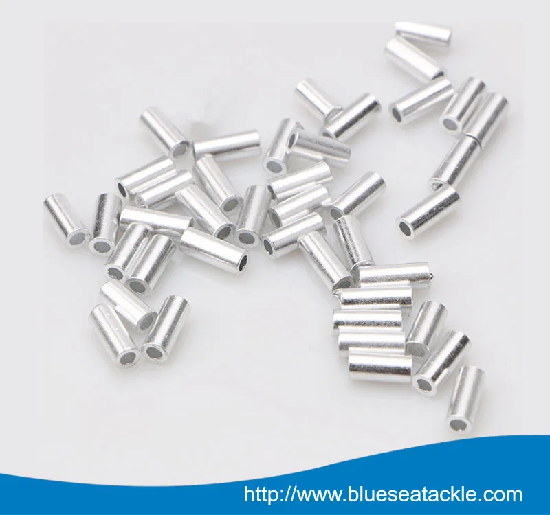 Fishing Double Oval Aluminum Tube Crimp Sleeve - Buy Fishing Double ...