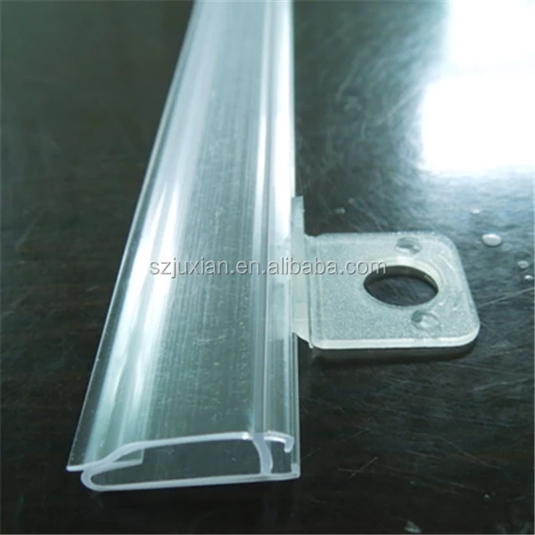 プラスチックのポスターレールpvcポスターストリップpvcポスターハンガー - Buy Pvc のポスターハンガー、ポスターストリップ ...