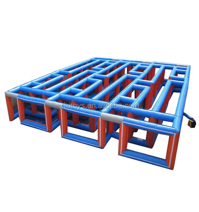 Outdoor playground inflatable maze playground for kids, inflatable ...