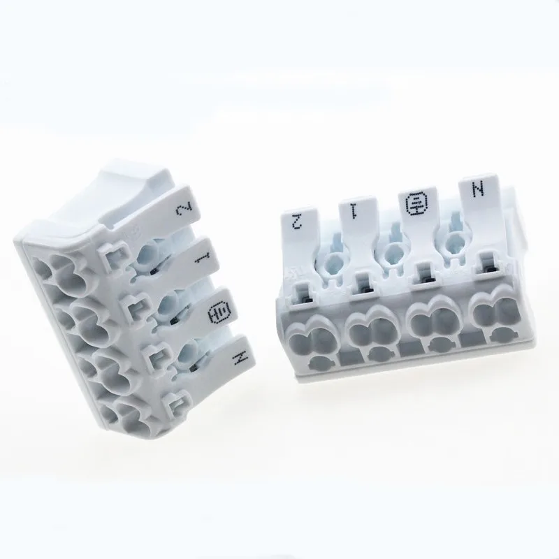 3-pin Quick Push Terminal Block - Reliable Crimp Terminal