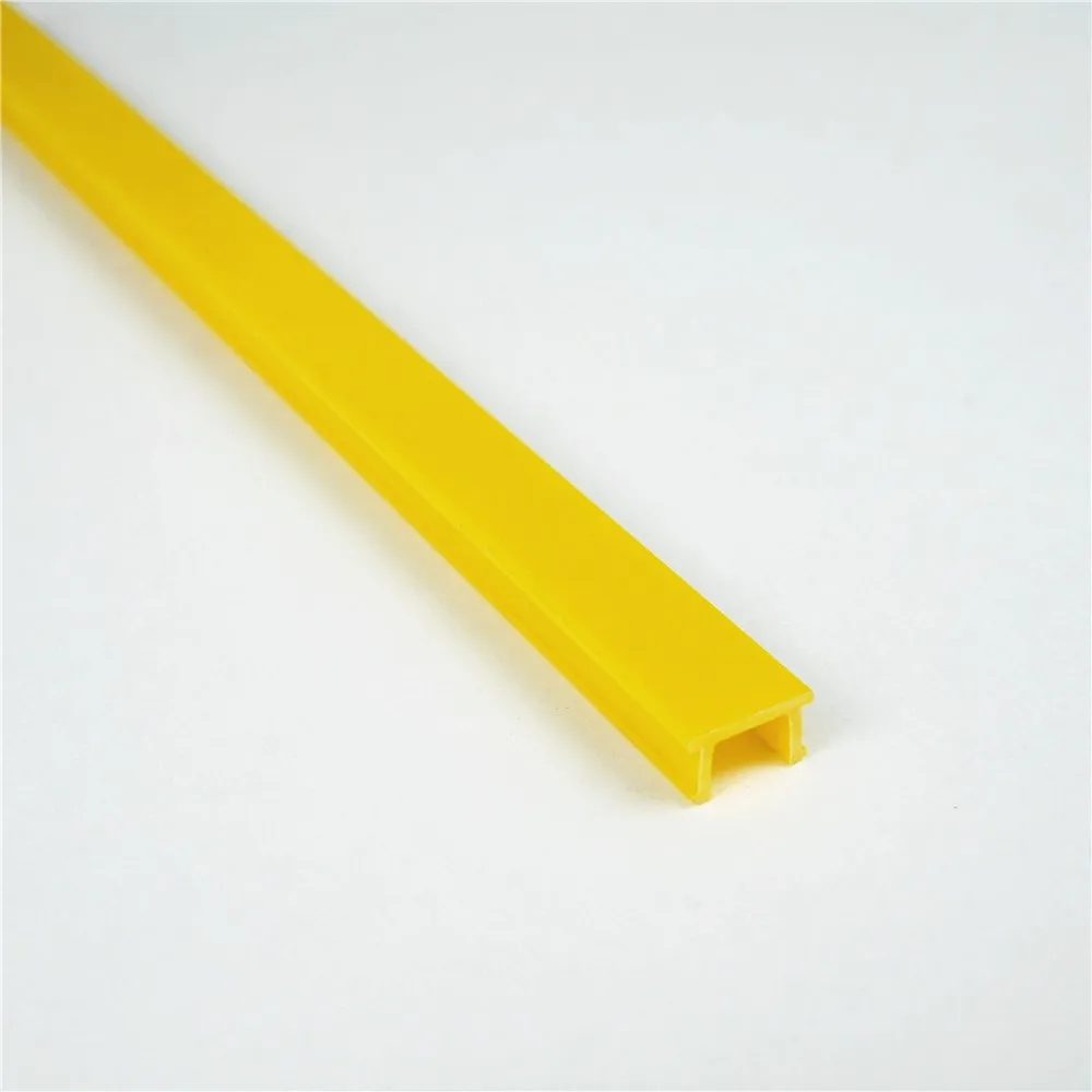 Best Selling U Channel Plastic Extrusion Curtain Track