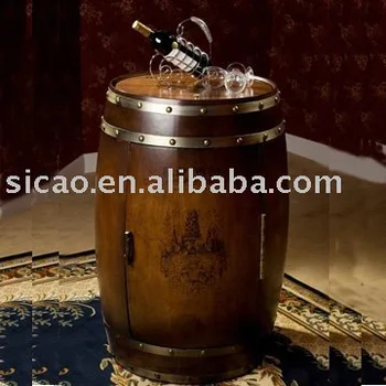 Cold Storage Refrigeration Wood Furniture,Wine Barrel Cooler Fridge ...