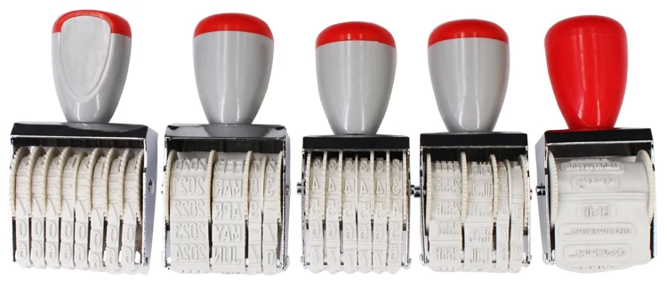 Adjustable Custom Digital Number Roller Stamp - JIA SI