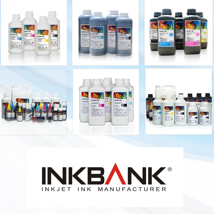 Inkbank Excellent Color Reactive Dye Ink For Digital Textile Printing ...