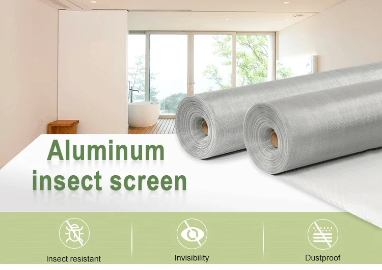 Decorative Anti-mosquito Aluminum Insect Window Screening Fine Dust ...
