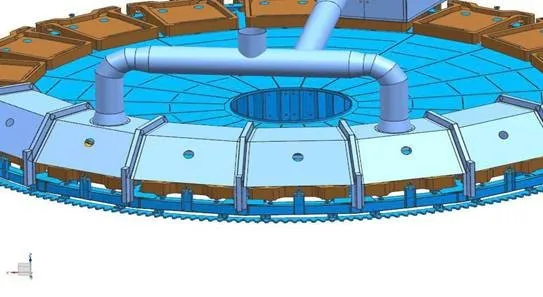 20 Mould Full-Automatic Quantified Wheel Type Copper Anode Casting ...