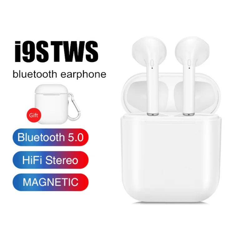 2019 New I9s Tws Wireless Earphone Portable 5.0 Magnetic Headset ...