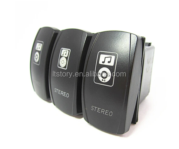 Waterproof Led Dpdt/spst/ Dpst/ Stdp Rocker Switch - Buy Waterproof Led ...