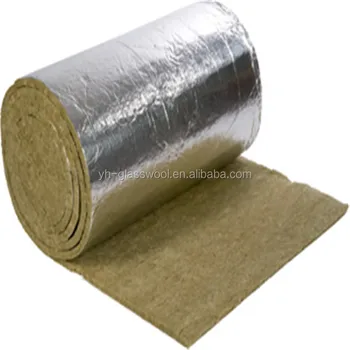 2 Inch 50mm Thick Soundproof Rock Wool Roll For Thermal Insulation ...