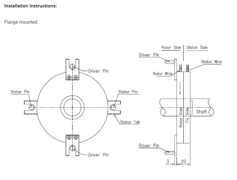 5mm Pancake Slip Ring - Efficient Electrical Filling Equipment
