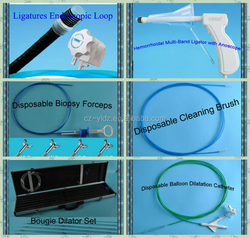 Single Head Natural Rubber Band Varices Ligation For Endoscope Buy Ligatures Endoscopic Loop