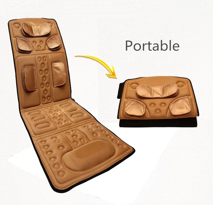 Electric Full Body Massage Mattress With Heat And Vibration As Massage ...