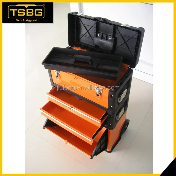 High Quality Heavy Duty Trolley Box With Wheels,Easy Carrying Tool Box ...