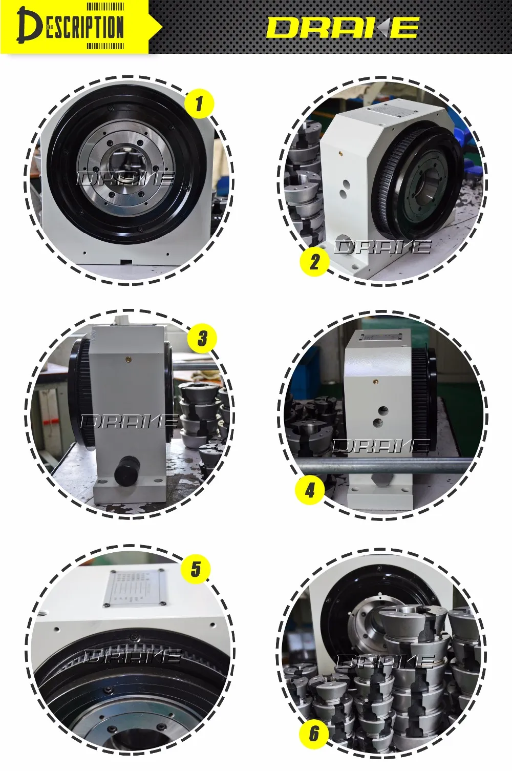 Hydraulic Rotary Indexing Table / Vertical / With Face Gear / Servo ...
