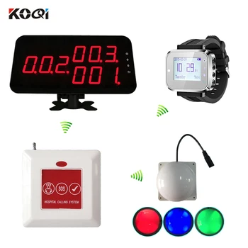 Patient Call Buzzer System Wireless Nurse Call Light For Hospital ...