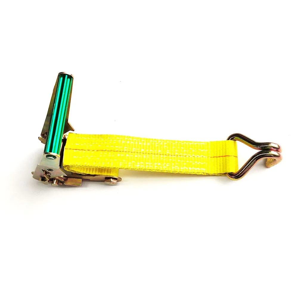 2 Inch Heavy Duty High Quality Ratchet Tie Down Strap With Green Handle ...
