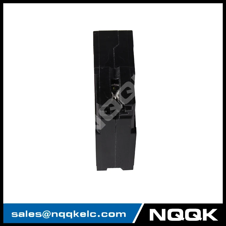 120V / 240V 40A Plug in Type Mounting Base Black 1 Poles Mcb Miniature ...