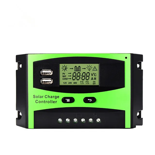Intelligent Pwm Solar Power Charger Controller 30a 12v 24v 220v Dc ...