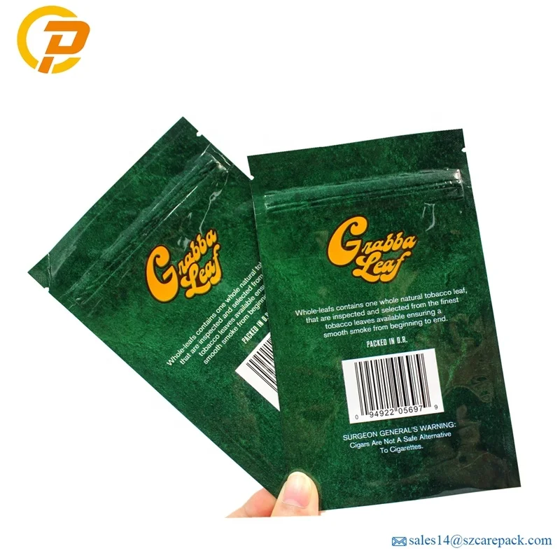Green Grabba Leaf Whole Leaf Bags For Tobacco - Buy Wholesale Leaf Bags ...