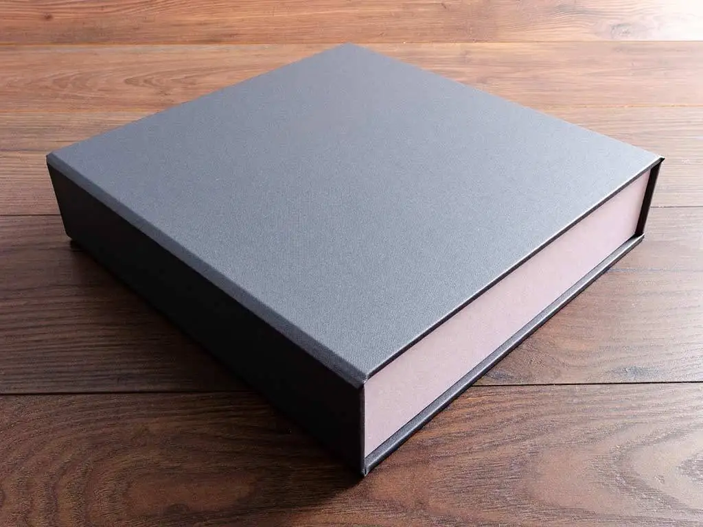 Customizable Archival Ring Binder Clam Shell Box Binder