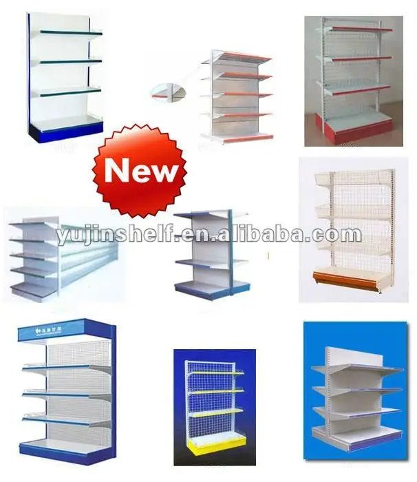 Heavy Duty Supermarket Shelf - Ideal for Shopping Malls