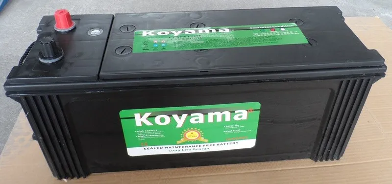 115f 51r Low Maintenance Free N120 Car Battery,Rechargeable Battery ...