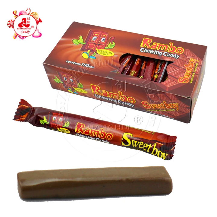 5g Rambo Chocolate Chewing Candy Stick - Chewy & Sweet