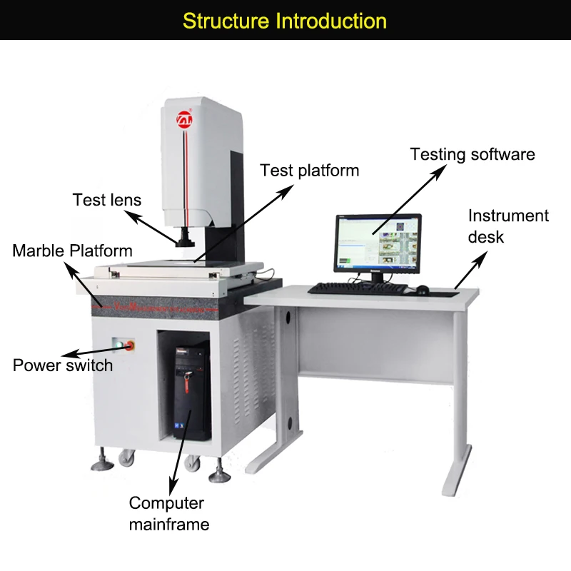 2.5d Measurement Systems Vision Measuring Machine - Buy Vision ...