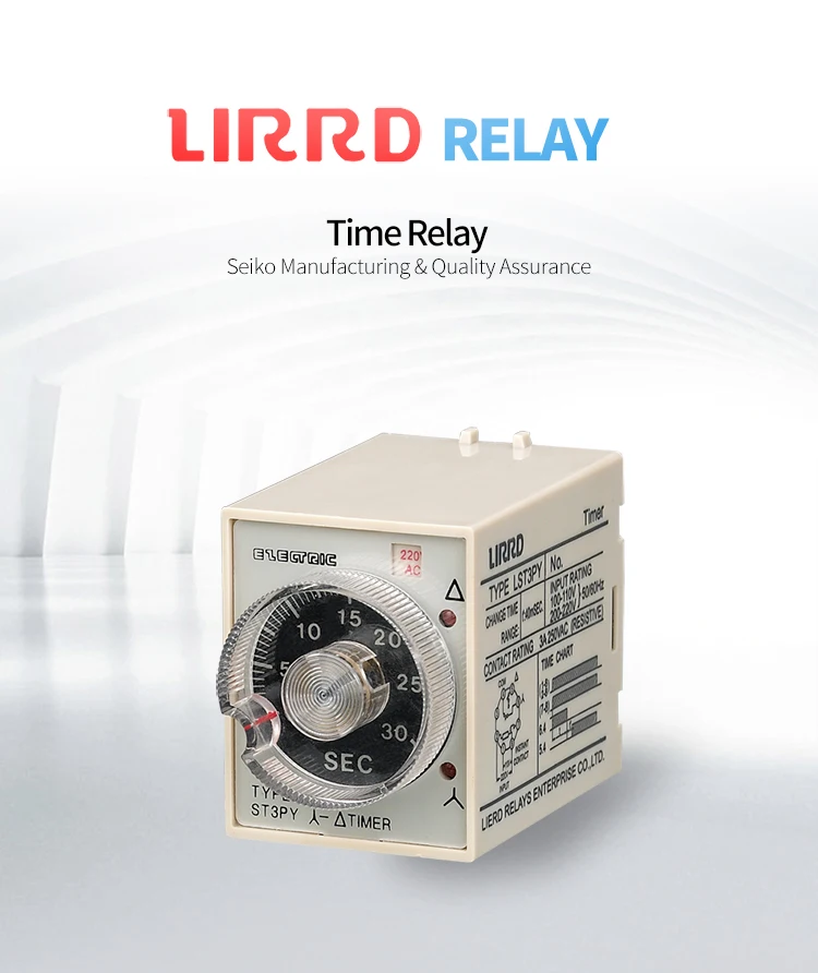 ST3PY 30 Seconds Timer Relay - High Accuracy & Miniature Size