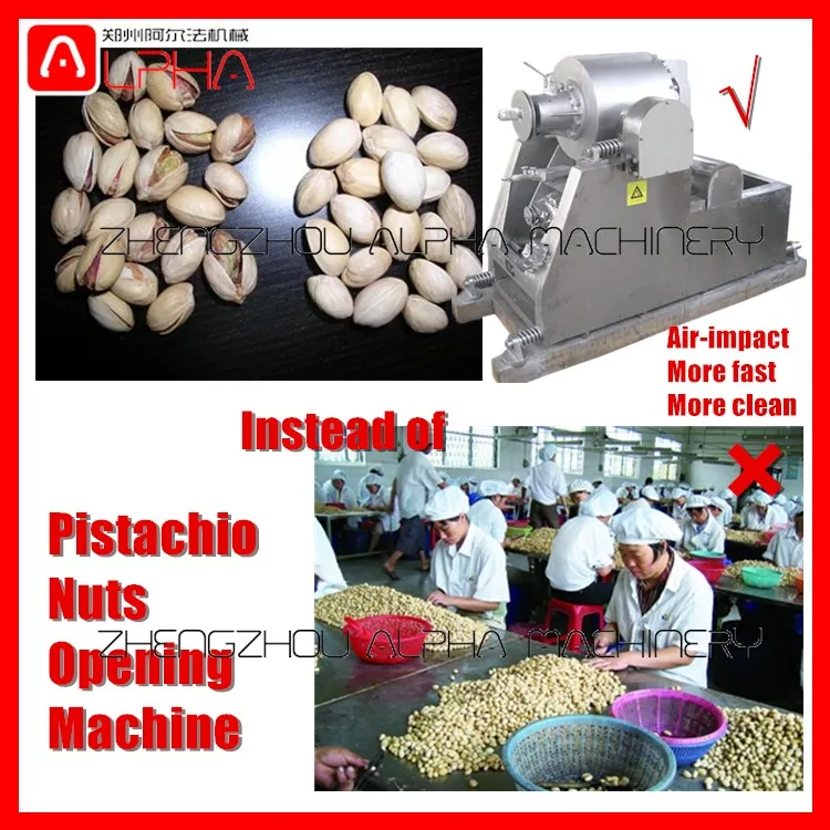 Pistachio Nuts Shell Open Machine/ Filbert Nut Opening Machine ...