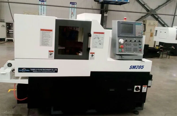Sm205 Swiss Type 5 Axis CNC Automatic Lathe & Milling Machine